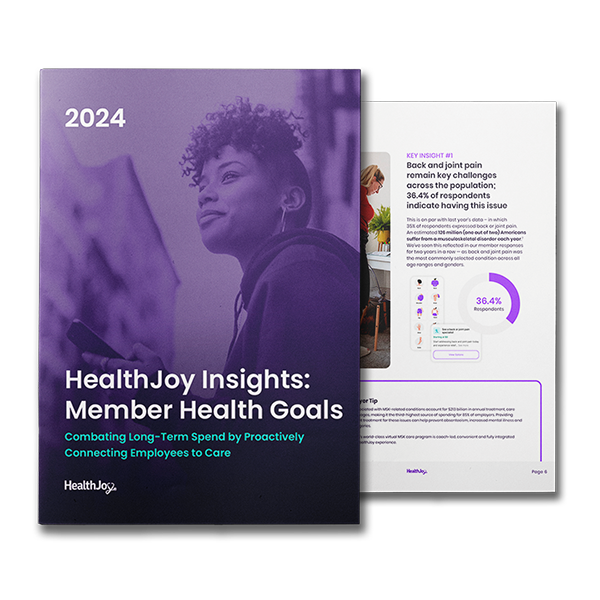 HealthJoy Insights: Member Health Goals - HealthJoy